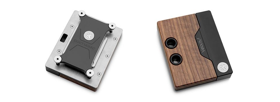Buy EK Quantum Velocity AM4 Lignum Edition Water Block Walnut ...