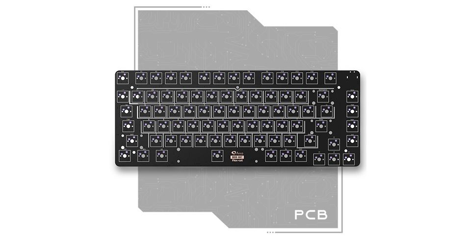 Buy Akko MOD007 PC Blue on White Hot-Swap CS Piano Keyboard ...