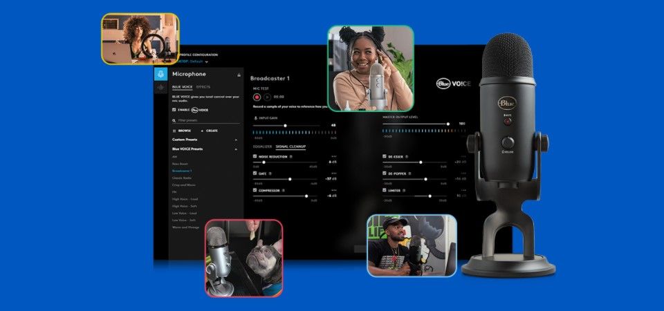 Buy Blue Microphones Yeti USB Microphone Blue [988-000450] | PC Case ...