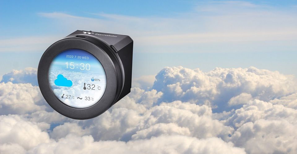 Buy Thermaltake Ultra RGB 280 AIO Liquid CPU Cooler with LCD Display ...