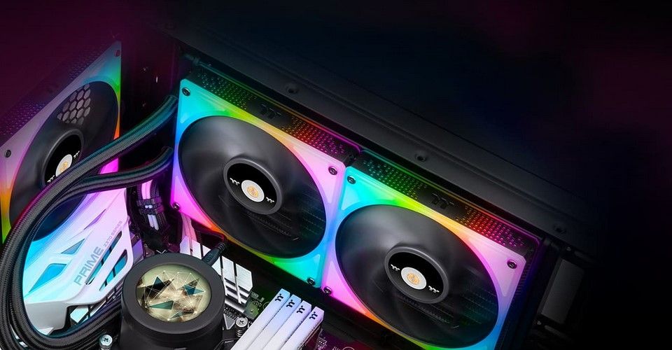 Buy Thermaltake Ultra RGB 280 AIO Liquid CPU Cooler with LCD Display ...