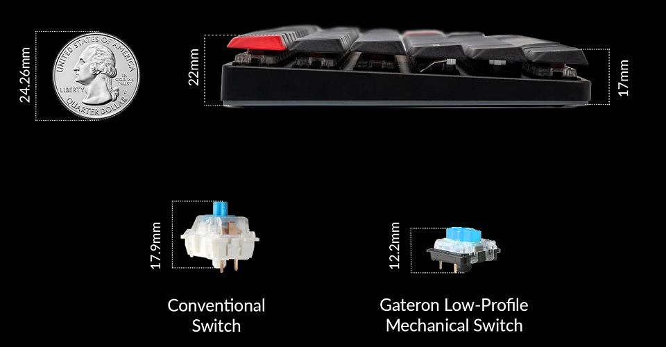 Buy Keychron K3 Pro QMK/VIA Wireless Mech Custom Keyboard Brown [K3P-H3 ...