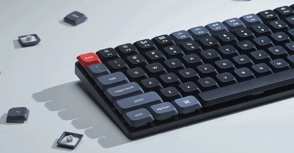 Buy Keychron K3 Pro QMK/VIA Wireless Mech Custom Keyboard Brown [K3P-H3 ...