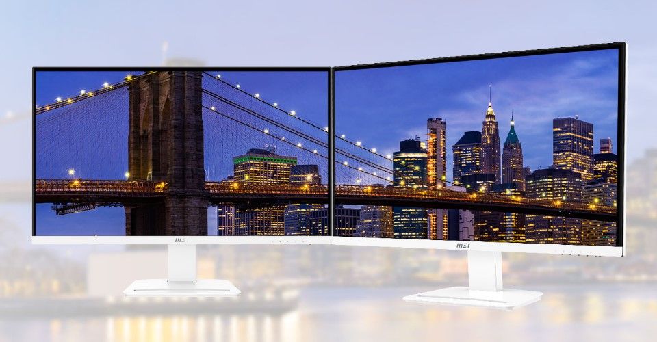 Buy MSI Pro MP273W FHD 75Hz IPS 27in Monitor White [PRO-MP273W] | PC ...