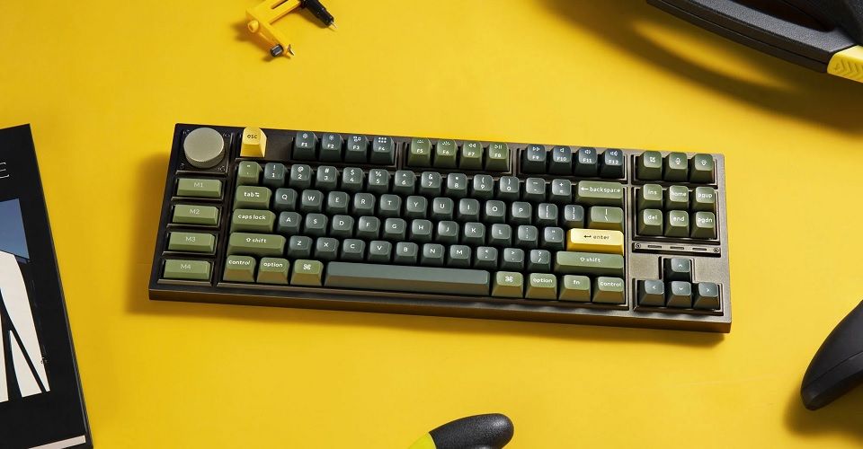 Buy Keychron Q3 Pro Wireless RGB Barebone Keyboard Barebone Green [Q3P ...