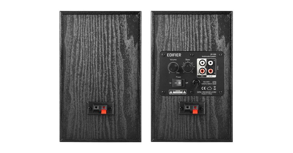 Buy Edifier Active Studio Bookshelf Speakers [R1100-BLACK] | PC Case ...