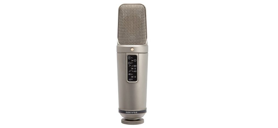 Buy RODE NT2-A Multi-Pattern Dual 1in Condenser Microphone [RODE-NT2A ...