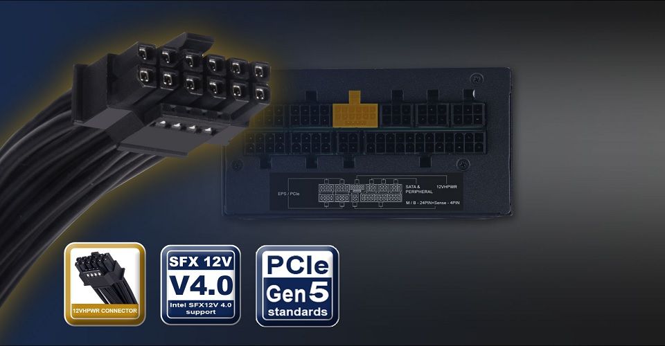 Buy SilverStone SX1000R SFX-L Platinum Modular 1000W Power Supply [SST ...