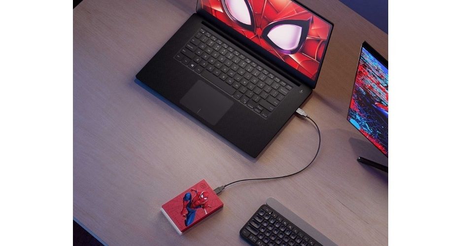 Buy Seagate FireCuda Spider-Man SE External Hard Drive 2TB [STKL2000417 ...