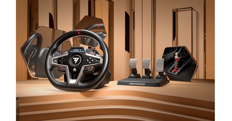 Buy Thrustmaster T248 Racing Wheel And Pedal Set for Xbox One And PC ...