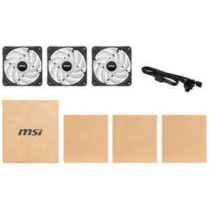 Buy MSI MAG Max F12A-3 ARGB PWM 120mm Triple Fan Kit [MAX-F12A-3] | PC ...