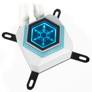 Buy SilverStone Permafrost PF240 ARGB AIO Liquid CPU Cooler White [SST ...