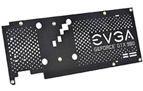 Buy EVGA GTX 980 Backplate [100-BP-2981-B9] | PC Case Gear Australia