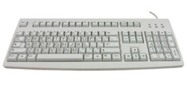 Buy Cherry Large Letter Keyboard [14G83-6236TUP] | PC Case Gear Australia