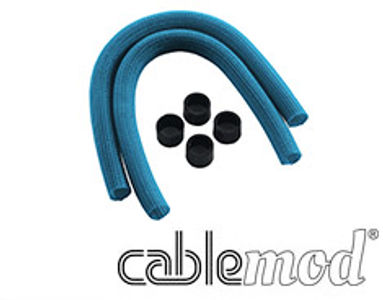 Buy CableMod AIO Sleeving Kit for Corsair Hydro Light Blue [CM-ASK ...