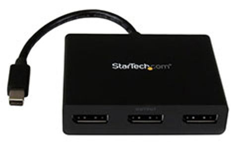 Buy Startech Mini DisplayPort to Triple Head DisplayPort MST Hub [MSTMDP123DP] | PC Case Gear ...