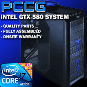 Buy Intel GeForce GTX580 System [2551738] | PC Case Gear Australia