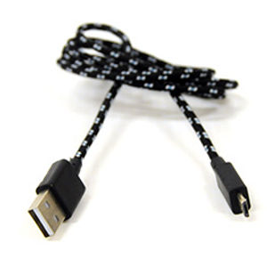 Buy Astrotek USB 2.0 to Micro USB Nylon Cable 1m Black [AT ...