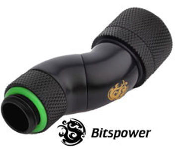 Buy Bitspower G1/4 Matte Black Triple Rotary 90 Degree Fitting CC4 [BP-MB90R3CPF-CC4] | PC Case ...
