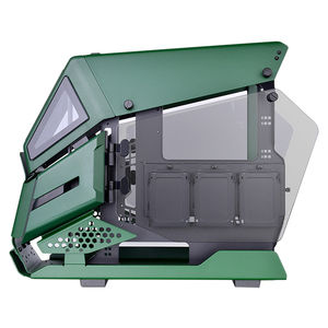 Buy Thermaltake AH T200 Tempered Glass Micro Case Racing Green [CA-1R4 ...