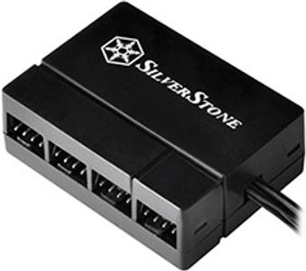 Buy SilverStone 1-to-8 PWM Fan Hub [SST-CPF04] | PC Case Gear Australia