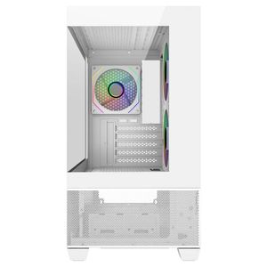 Buy Cooler Master Elite 490 mATX TG Case White [E490-WHNN-S00] | PC Case Gear Australia