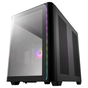 Buy FSP M580 Curved Tempered Glass Mid Tower Case Black [FSP-M580-BA ...