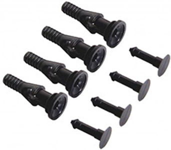 Buy Lamptron Deluxe Rubber Open Chassis Fan Mounts [LT-OPENFANMOUNT ...
