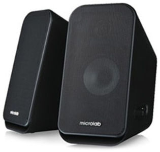 Buy Microlab B-58 Bookshelf Stereo Speakers [MIC-B58] | PC Case Gear Australia