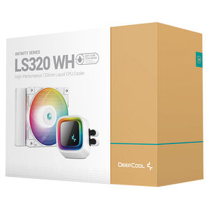 Buy Deepcool LS320 120mm ARGB AIO Liquid CPU Cooler White (Open Box) [EXD-R-LS320-WHAMMT-G-1 ...