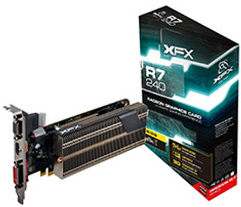 Buy XFX Radeon R7 240 Silent 2GB [R7-240A-CLH4] | PC Case Gear Australia