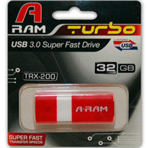 Buy A-RAM TRX-200 USB3.0 32GB Flash Drive Red [ARUSBRX200R-32GB] | PC ...