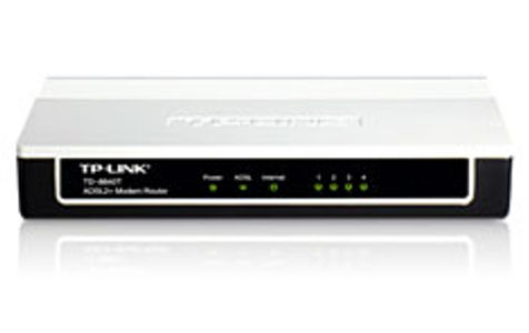 Buy TP-Link TD-8840T 4 Port ADSL 2+ Modem Router [TD-8840T] | PC Case ...