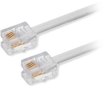 Buy RJ11 Line Cable 2m [W2492] | PC Case Gear Australia