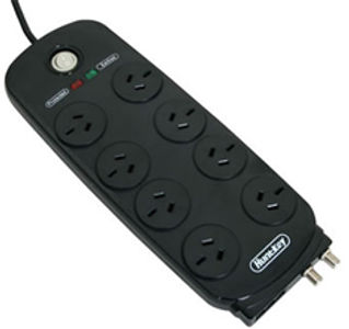 Buy Huntkey Power Surge Protector Black - 8 Outlets [PB-HKSG8BK] | PC ...