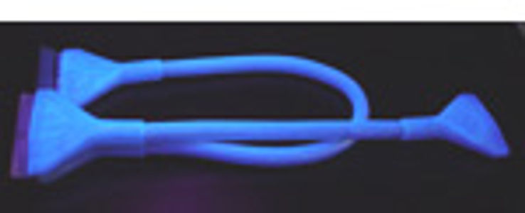 Buy Round IDE Cable, 60cm, UV Blue [RC-IDE-60UVB3] | PC Case Gear Australia
