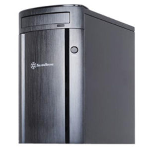 Buy Silverstone SG04B-F Black Micro ATX Tower [SG04B-F] | PC Case Gear ...