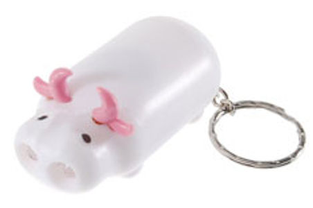 Buy Mini Cow LED Keychain [KC-COW] | PC Case Gear Australia