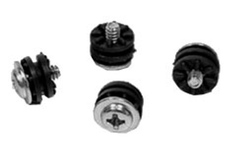 Buy Rubber Hard Drive Screws Black (4 pack) [LP-RHDDS-4X] | PC Case ...