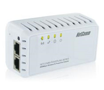 Buy Netcomm NP202WN 200Mbps Wireless Powerline Adapter [NETC-NP202WN ...