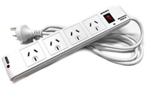 Buy Astrotek 4 Port Power Board with Switch White [AT-POWER41-1.5W ...