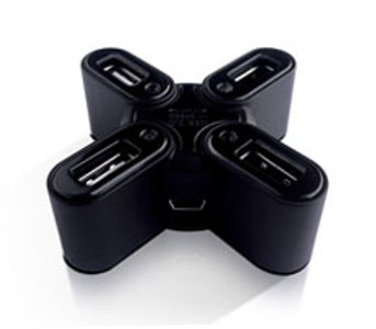 Buy USB 2.0 Star Hub [HUB-104A] | PC Case Gear Australia
