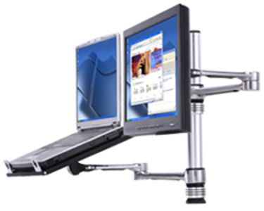 Buy Adtec Visidec Notebook and LCD Desk Mount [VIS-NBSTAND] | PC Case ...