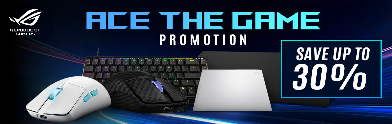 Asus ACE THE GAME Promotion | PC Case Gear