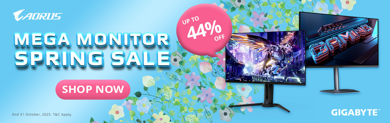Gigabyte Gaming Monitor October Mega Sale ! | PC Case Gear