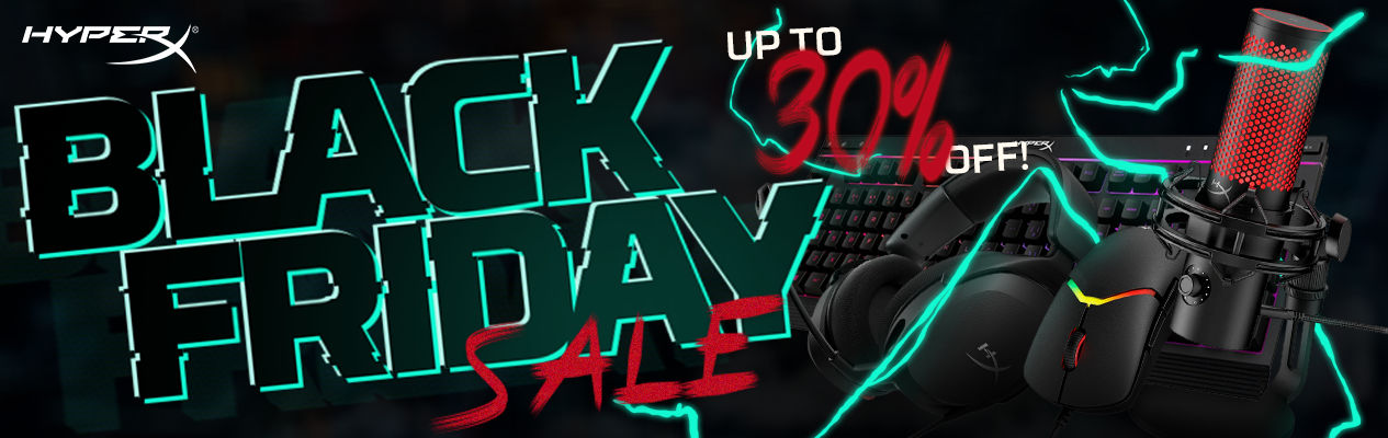 HyperX Black Friday Sale! | PC Case Gear
