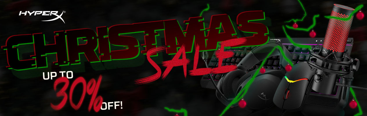 HyperX Christmas Sale | PC Case Gear