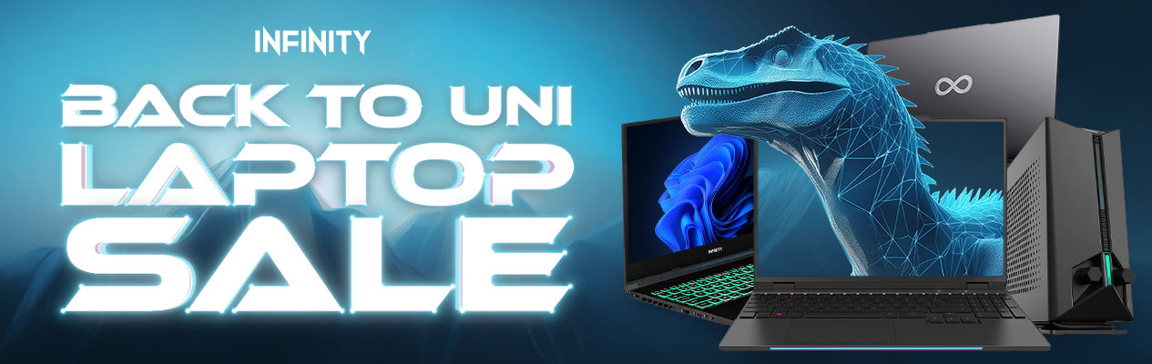 Infinity Laptops Back to Uni Sale | PC Case Gear