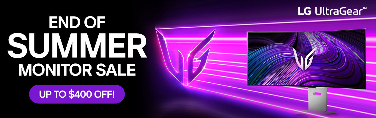 LG Monitors End of Summer Sale! | PC Case Gear