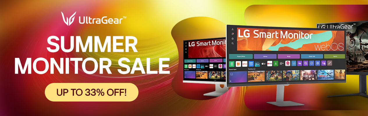 LG Monitors Summer Sale! | PC Case Gear
